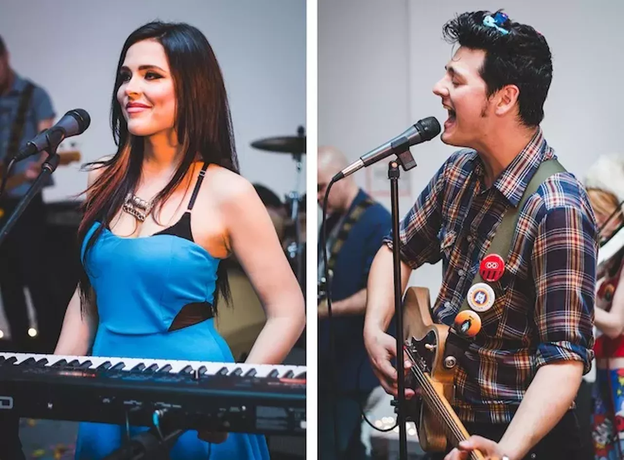Andy Matchett and the Minks perform their last show at Cardboard Art ...
