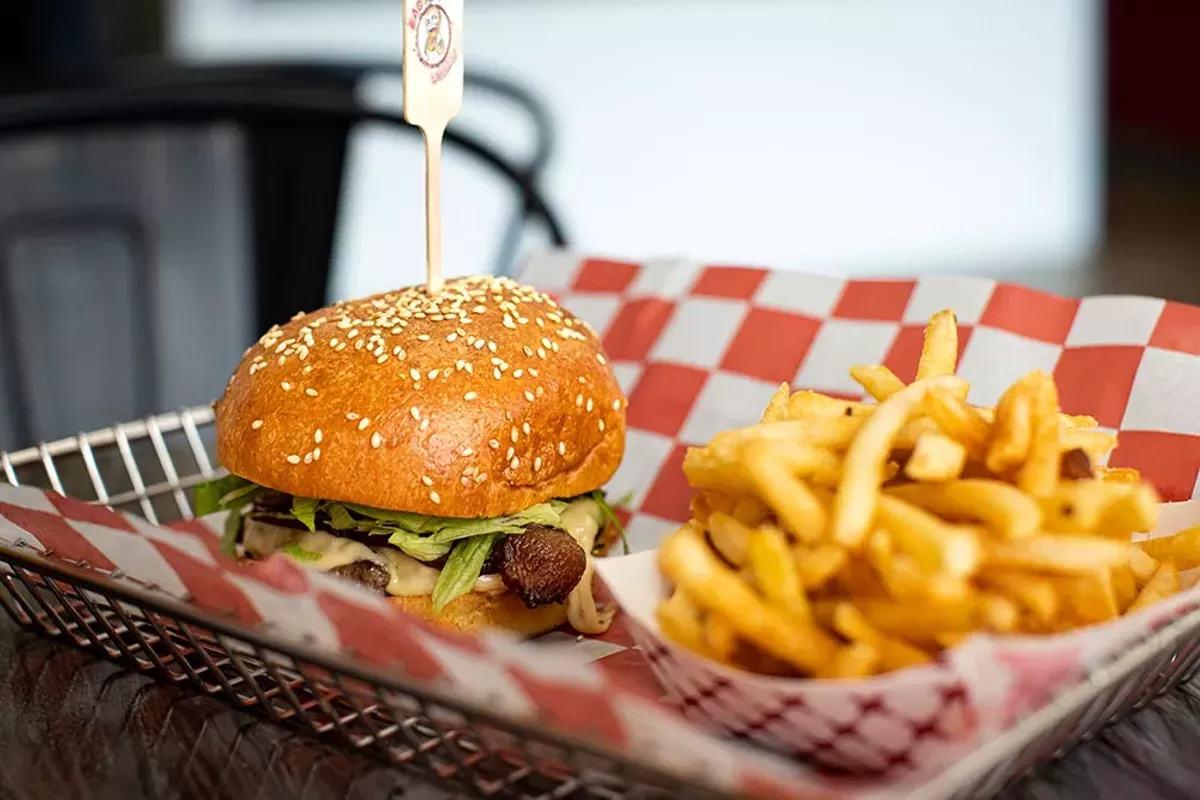 Bad As's Burgers in Curry Ford West stuffs Australian wagyu patties ...