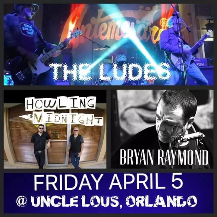 Go be on the live album by heavy Orlando band the Ludes at Uncle Lou's ...