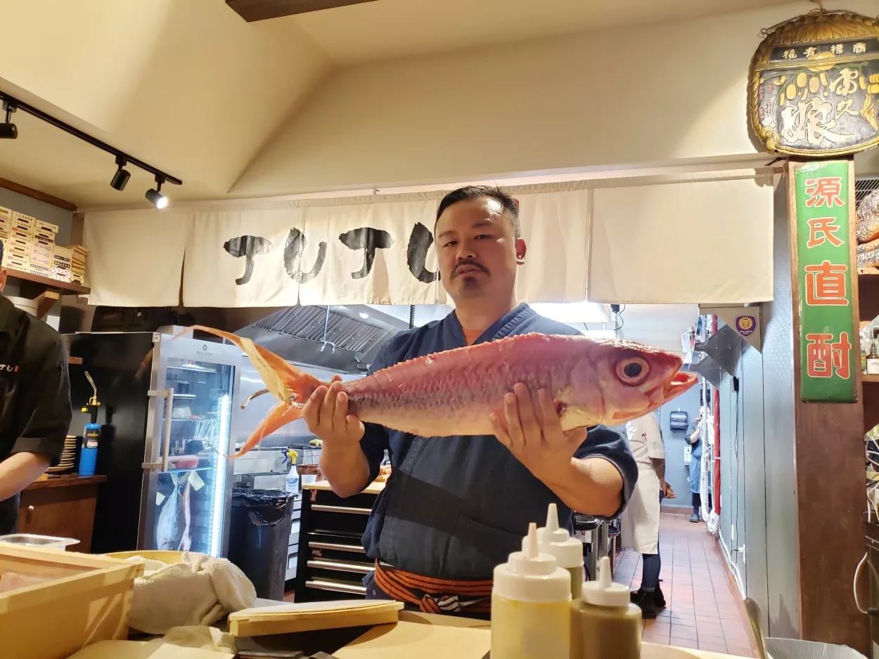 Orlando chef Lewis Lin host stages a multi-course dinner of dry-aged ...